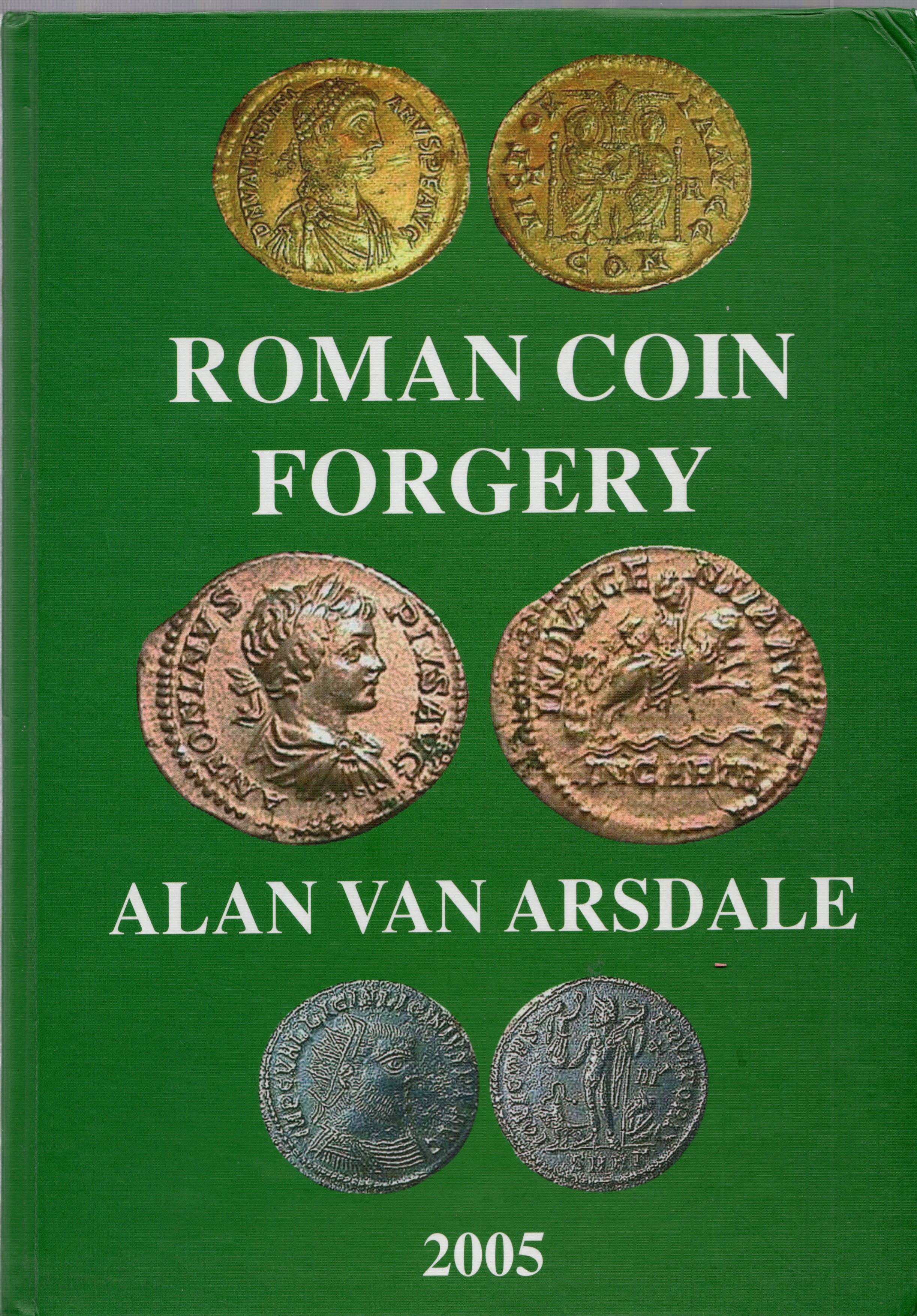 Roman Coin Forgery by Alan Van Arsdale | Ancient Coin Books