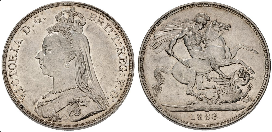 Queen Victoria Silver Crown