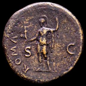 Vespasian (69-79 A.D.). Orichalcum Sestertius. Rome 71 AD. - ROMA S-C ...