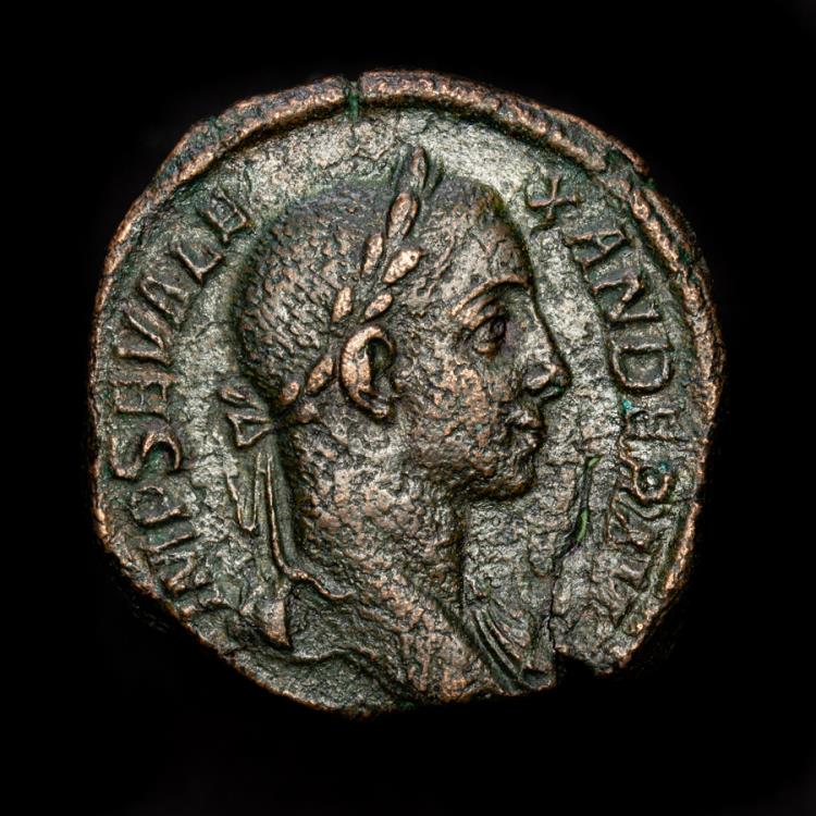 Roman Empire - Severus Alexander (222-235 AD) - Bronce sestertius ...