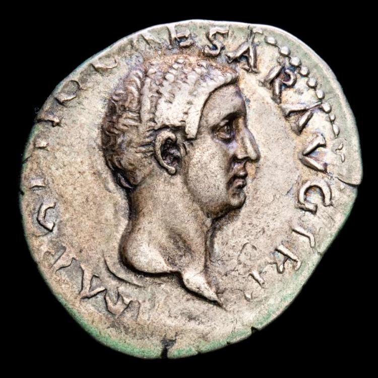 Otho (AD 69). AR denarius.Rome. - PONT MAX, Ceres standing left ...