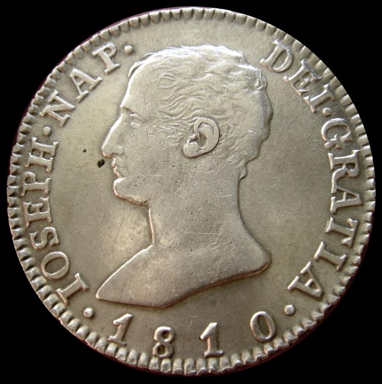 Spain - Joseph Napoleon (1808-1813) Silver 4 Reales - Madrid - 1810 AI.
