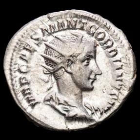 Gordian III, silver antoninianus, Rome. - PAX AVGVSTI, Pax standing ...