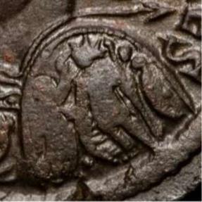 Crispus. An attractive issue with a wonderful bust type. Shield full ...