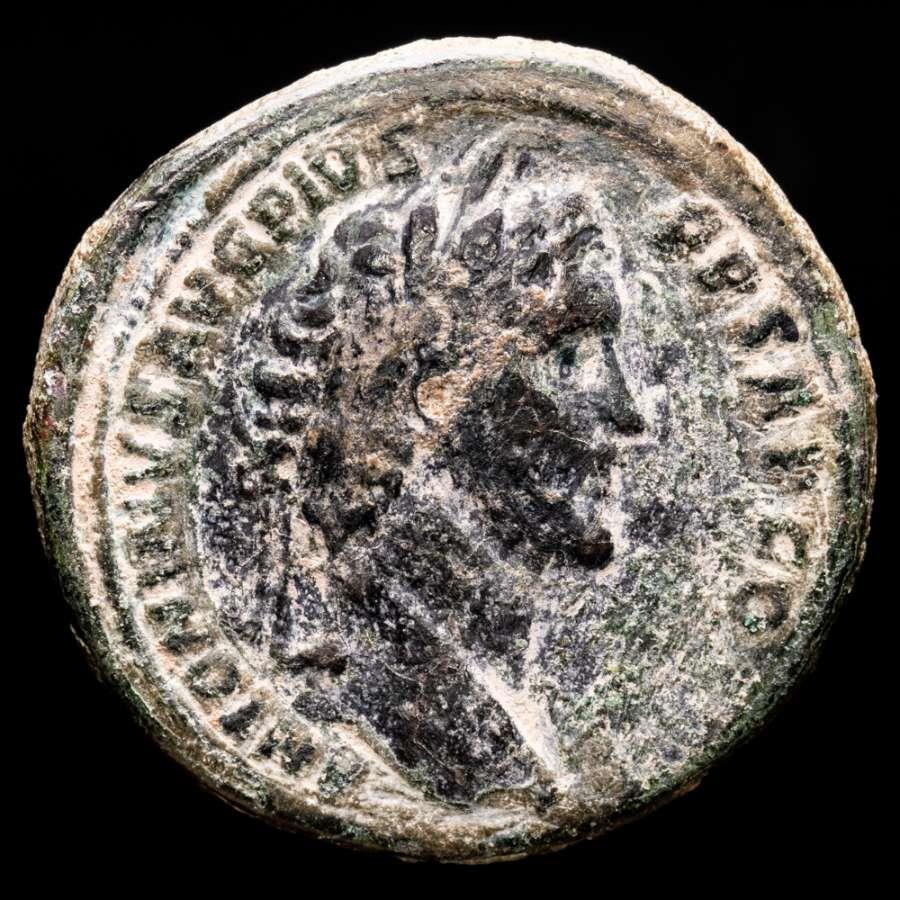 Antoninus Pius (AD 138-161). Bronze sestertius, Rome. - APOLLINI ...