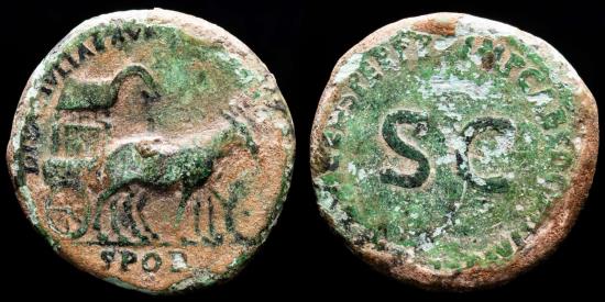 Domitian (for Diva Julia Titi) Rome, Struck A.D. 90/1. DIVAE IVLIAE AVG ...