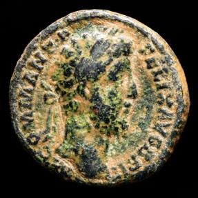 Commodus (180-192 A.D.) As, Rome 189 AD. - FORT MANENT P M TR P XIIII ...