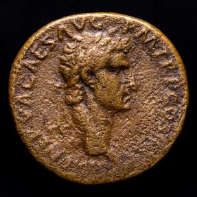Roman Empire - Nerva (96-98 A.D.). Bronze sestertius (23,80 g., 34 mm ...