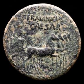 Germanicus, son of Nero Claudius Drusus, GERMANICVS CAESAR, Germanicus ...