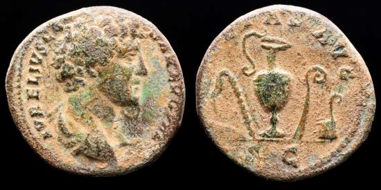 Marcus Aurelius as Caesar A.D. 139-161. Rome. - PIETAS AVG / SC ...