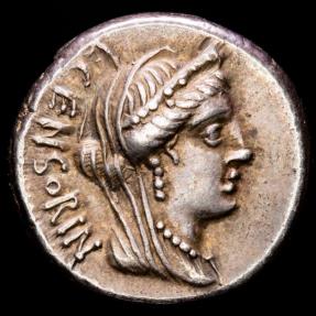 L. Marcius Censorinus, C. Mamilius Limetanus, P. Crepusius. Silver ...