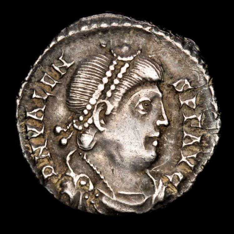 VALENS (364-378). Siliqua. Treveri. - VRBS ROMA / TRPS•. | Roman ...