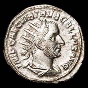 Trebonianus Gallus (A.D. 251-253). Silver antoninianus, Rome ...