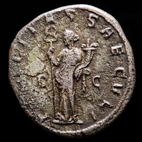 Trajan Decius (249-251 A.D.) Æ Double Sestertius (33.85 g., 35 mm ...