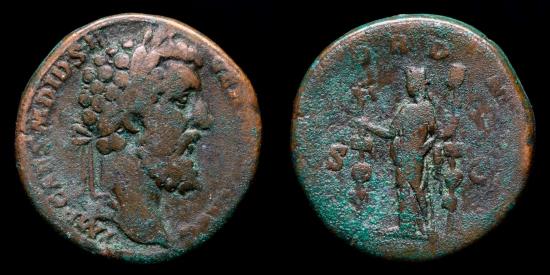 Didius Julianus, bronze Sestertius, Rome, 193 A.D. - CONCO-R-D MILIT ...