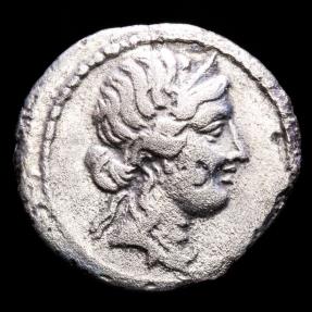 Julius Caesar - silver denarius, Africa mint, 47-46 BC. - Venus ...