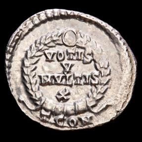 Julian II (360-363 A.D.) Silver siliqua. Arles. - VOTIS V MVLT X within ...