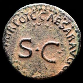 Germanicus, father of Caligula (died AD 19) Bronze As, Rome. - TI ...