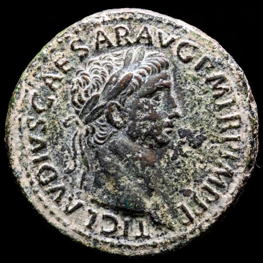 Nero Claudius Drusus, posthumous commemorative sestertius. Under ...