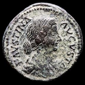 Faustina Junior, Augusta (147-175 A.D) Sestertius, Rome, 161-175 ...