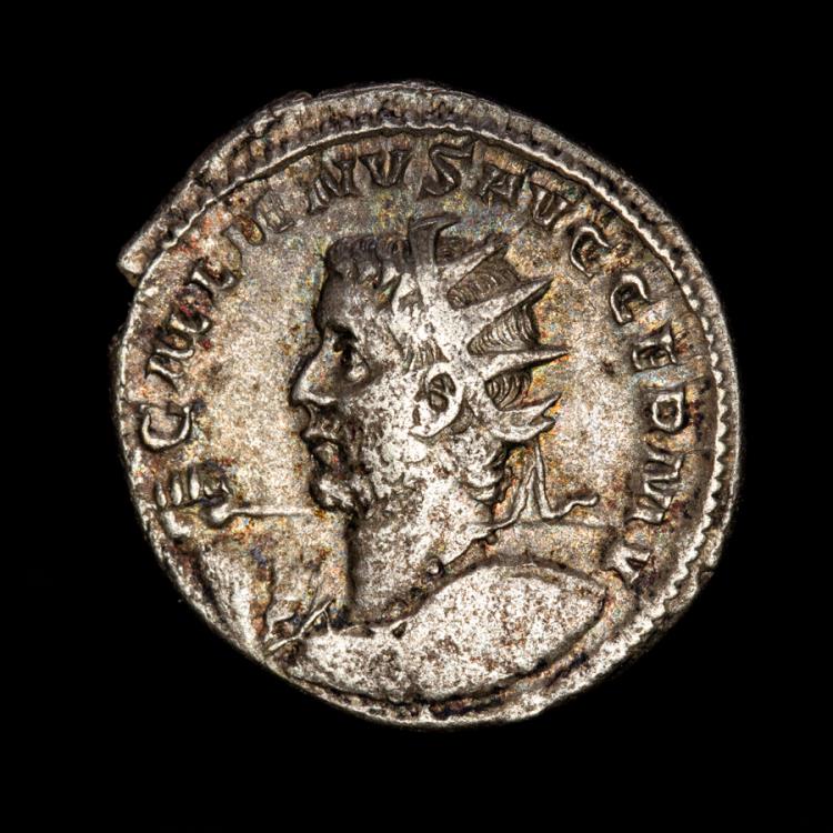 Roman Empire - Gallienus (253 - 268 A.D.) silver antoninianus (3,67 g ...