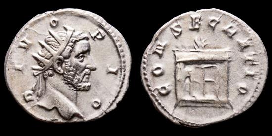 Roman Empire - Trajan Decius, 249-251. Silver antoninianus ...