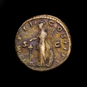 Commodus, 177-192. Dupondius. Under Marcus Aurelius, Rome, 179. - IMP ...
