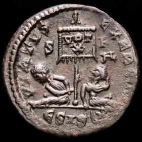 Constantine II, as Caesar AD 317-337. Bronze follis, Siscia 323-324 A.D ...