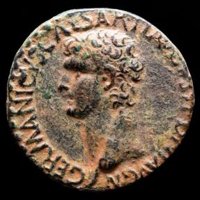 Germanicus, father of Caligula (died AD 19) Bronze As, Rome. - TI ...