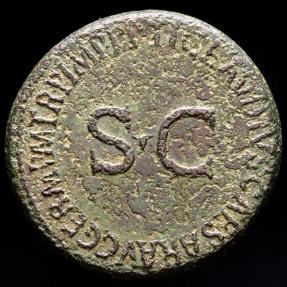 Agrippina Senior - Struck under Claudius, circa AD 42-43. Æ Sestertius ...