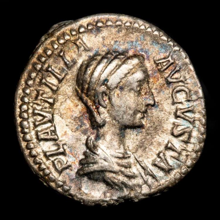 Plautilla AD 202-205. Rome Denarius AR. - CONCORDIA FELIX, Plautilla ...