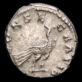 Diva Faustina II AD 175-176. Silver denarius, Rome. - CONSECRATIO ...