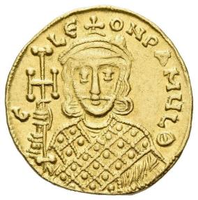 CONSTANTINE V COPRONYMUS, 17 June AD 741 – 14 September 775, with LEO ...