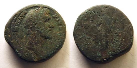 ANTONINUS PIUS Æ Sestertius – heavy flan 35g ! | Roman Imperial Coins