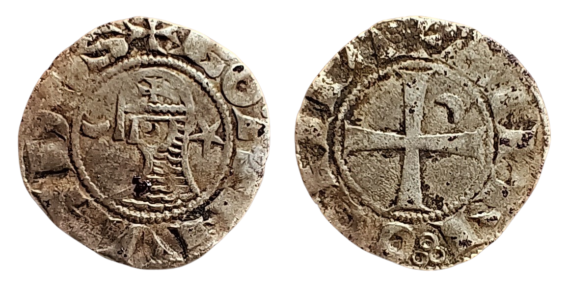 Bohemond III AD 1163-1201. Antioch Denier. | Medieval Coins