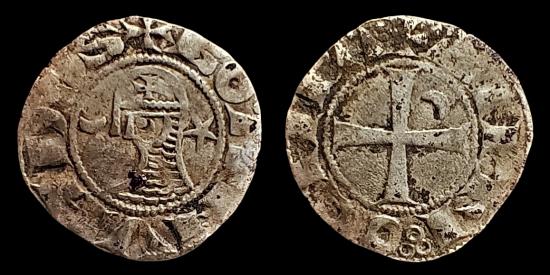 Bohemond III AD 1163-1201. Antioch Denier. | Medieval Coins