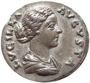 AR Denarius of Lucilla Augusta 164-168/169 AD., CONCORDIA, Extremely ...