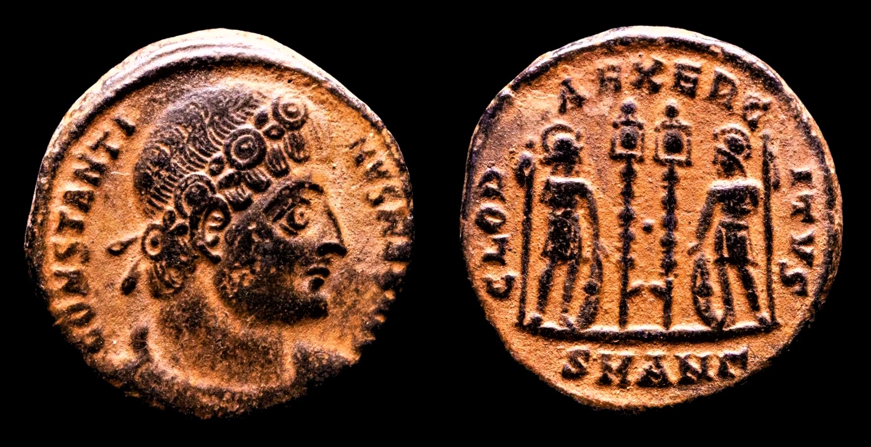 Constantine I 'the Great' Æ Nummus. Antioch, AD 330-335. | Roman ...