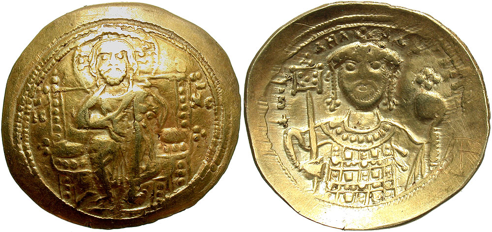 Michael VII Ducas. 1071-1078. AV histamenon nomisma. Constantinople. VF ...