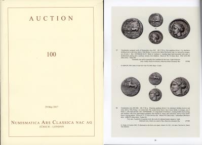 Numismatica Ars Classica (NAC) Auction 100. May 29, 2017. | Ancient ...