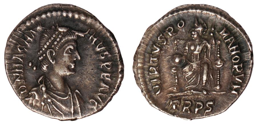 Magnus Maximus Ar. siliqua (AD 383 – 388) - rare | Roman Imperial Coins