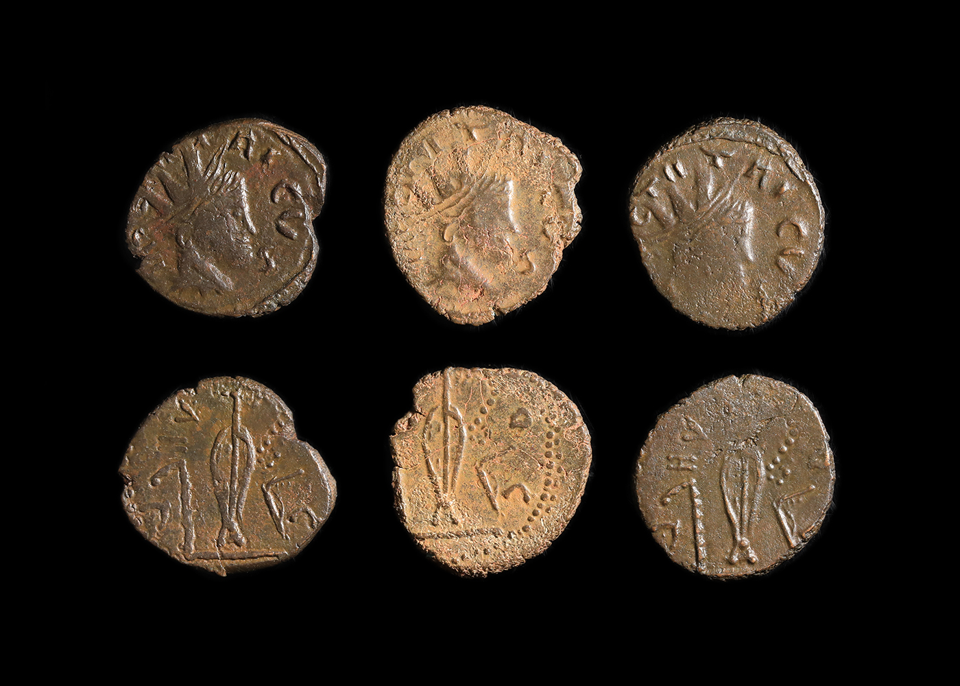 Barbarous Roman Ae Barbarous Radiates, imitating Tetricus I Ae ...
