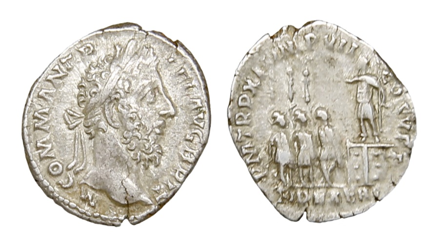 Commodus Ar. denarius (AD 184-189) | Roman Imperial Coins