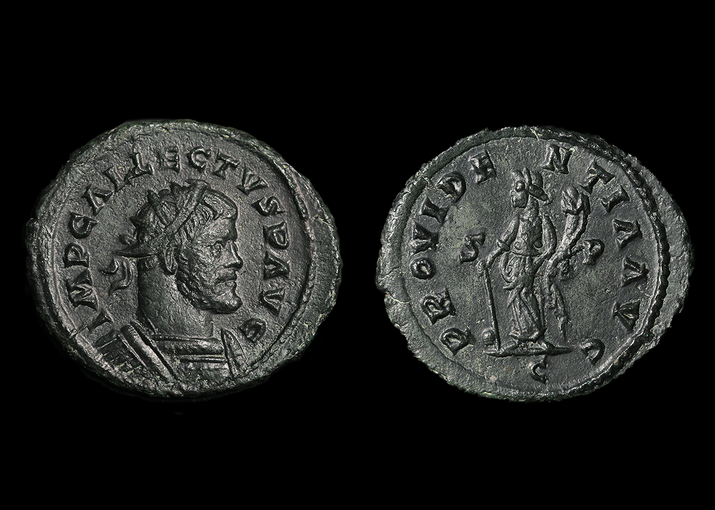Allectus Ae Antoninianus, 293-296 AD. | Roman Imperial Coins