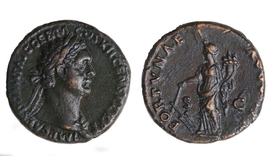 Domitian Ae as (AD 86) | Roman Imperial Coins
