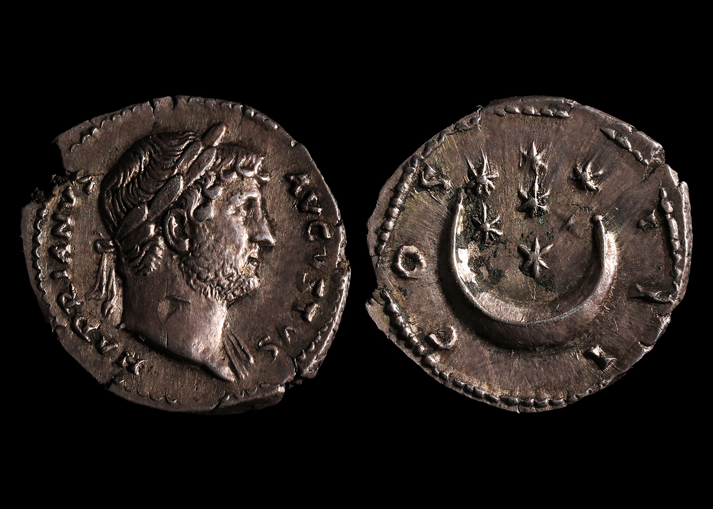 Hadrian Ar. Denarius, 125-8 AD | Roman Imperial Coins