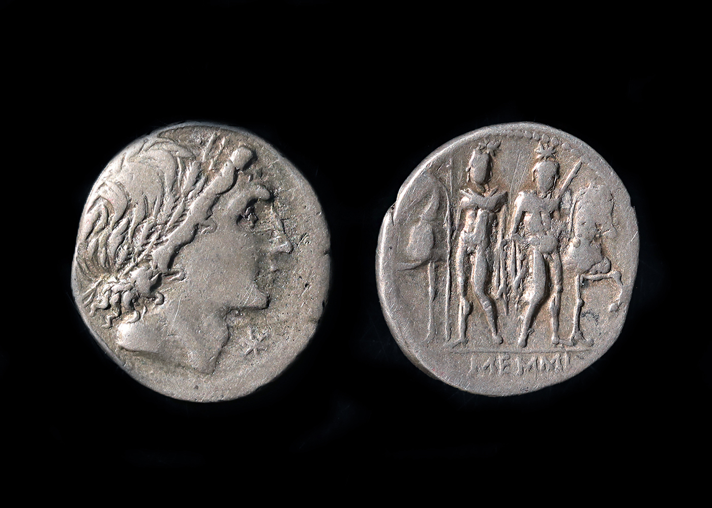 L Memmius Ar Denarius, 109-108 BC | Roman Republican Coins